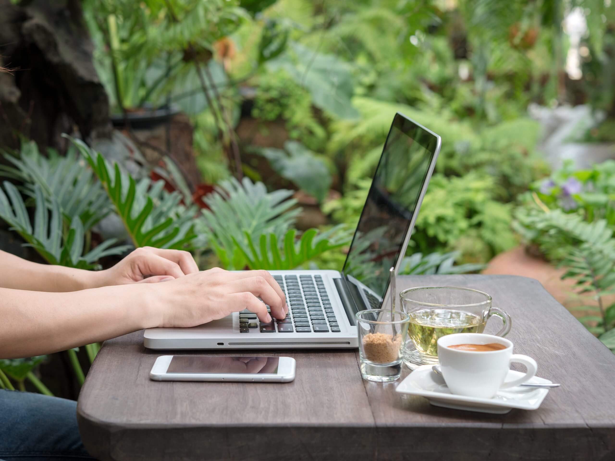 How an outdoor office can boost productivity