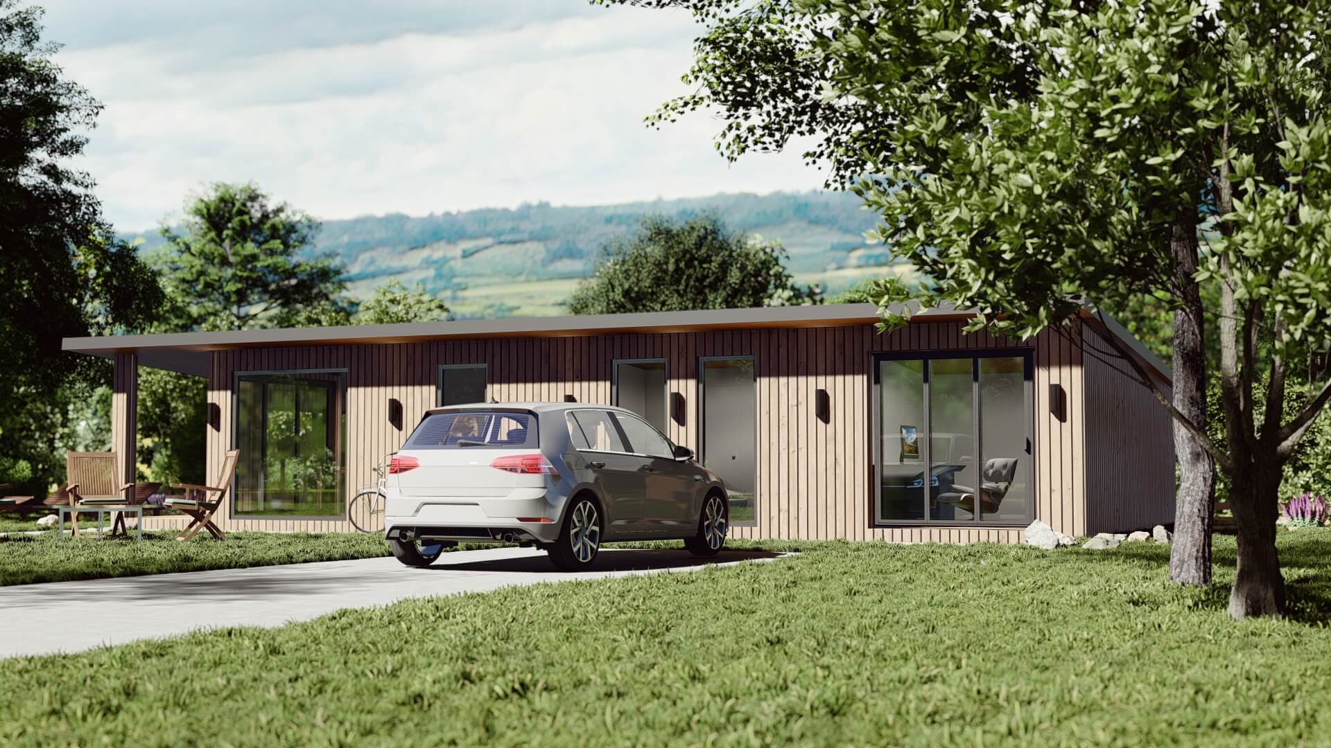 Forest Lodge 2 Bedrooms EcoRetreat | Qube Buildings