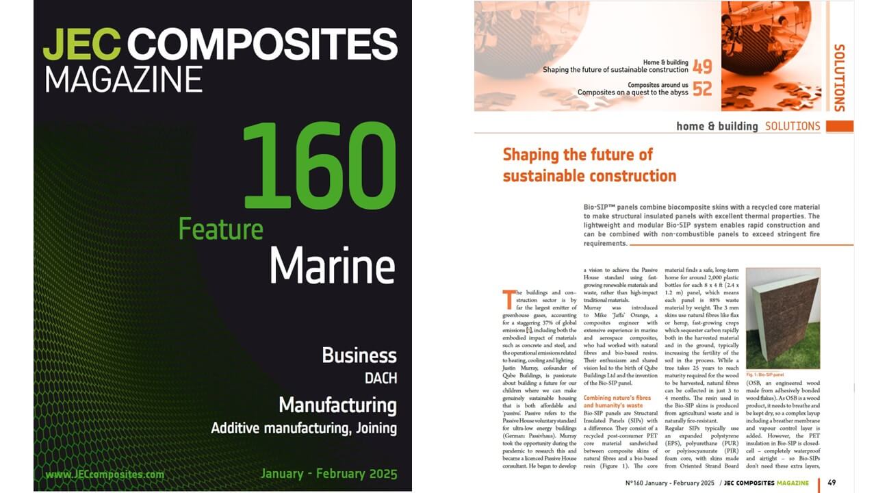 Bio-SIP™ Featured in JEC Composites Magazine